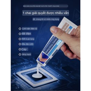 Keo chống thấm – chống nước Kafuter K-704,keo dán mạch linh kiện điện tử, keo Silicone dán cách ...